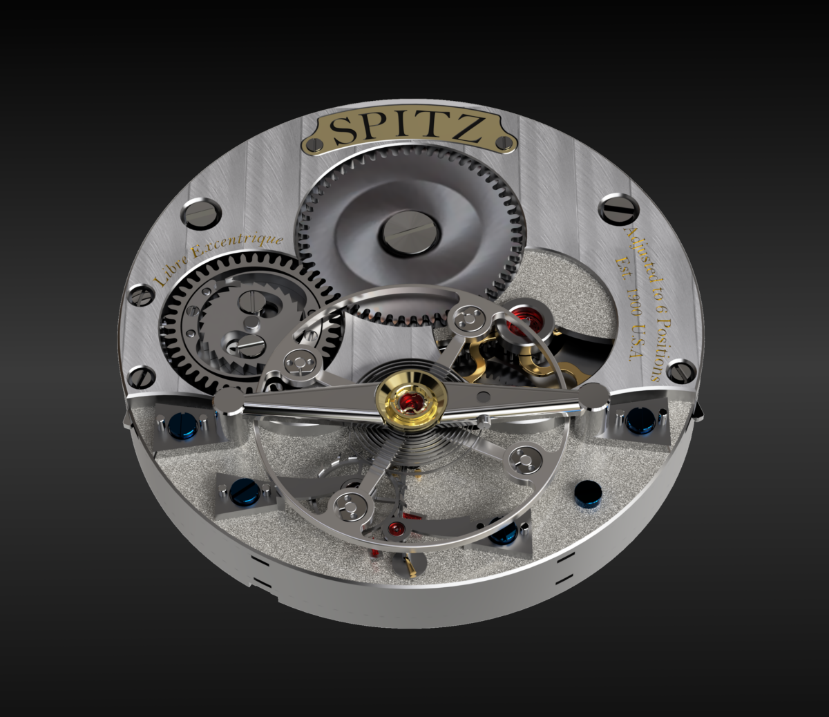 Daniel A. Spitz Haute Horology Watchmaking