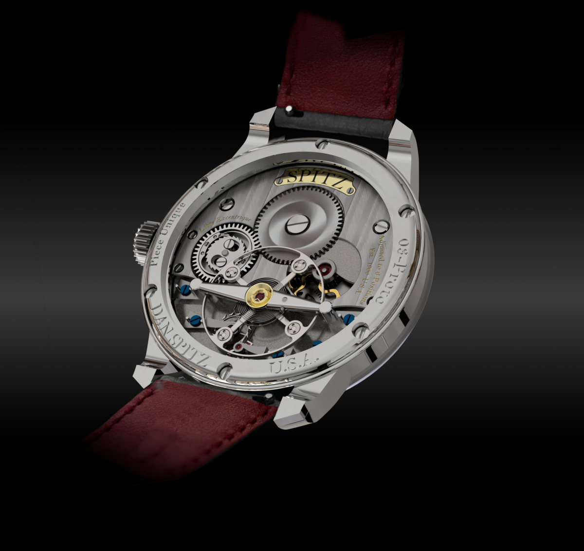 The Watches | Daniel A. Spitz Haute Horology Watchmaking